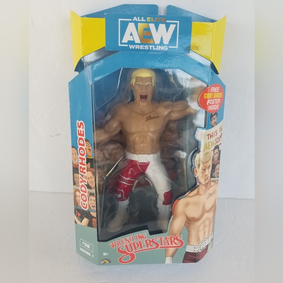 Toys | New Aew Wrestling Superstars Action Figure Nib Series 1 8 Ljn ...